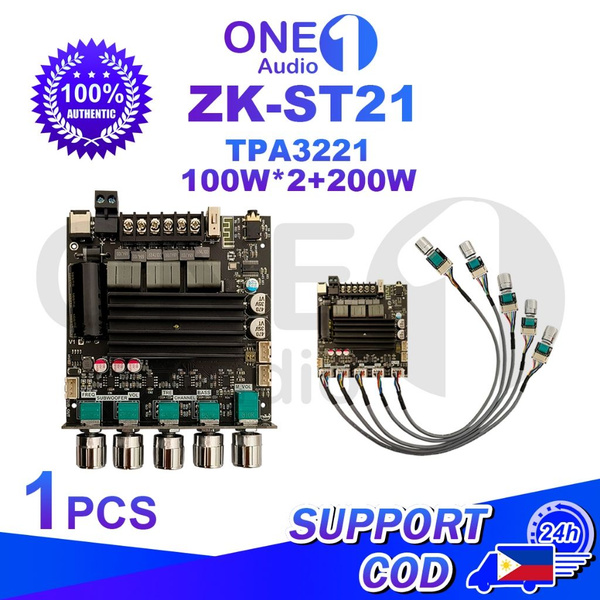 ZK-ST21 Мини-усилитель Wuzhi TPA3221 2.1-канальный Bluetooth-совместимый купить на OZON по ...