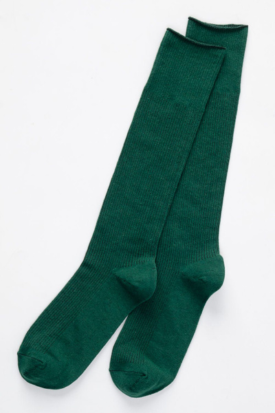 Гольфы Женский AMICHEVOLE BERCHELLI, размер 36, 38 Трикотаж На любой сезон зеленое море, зеленый ...