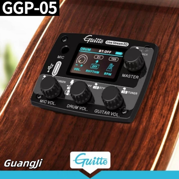 Трансакустический звукосниматель для акустической гитары Guitto GGP-05 купить на OZON по низкой ...