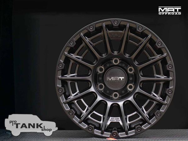 Колесный диск MAT OFFROAD 17x8.5" PCD6x139.7 ET0 D100.1 Литой купить c доставкой на OZON по ...