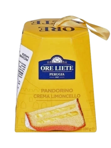 Кулич Ore Liete Панеттоне с кремом со вкусом лимончелло, 100 гр купить ...