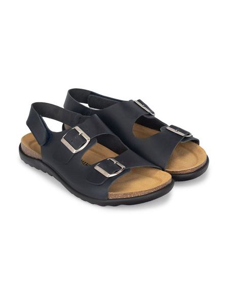 Сандалии Мальчики, Мужской Ortmann, размер 41 Натуральная кожа Открытый нос На любой сезон ...