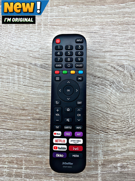 Пульт EN2F30H (EN2F30D, EN2F30DO) для телевизора DEXP, HISENSE, DOFFLER купить на OZON по низкой ...