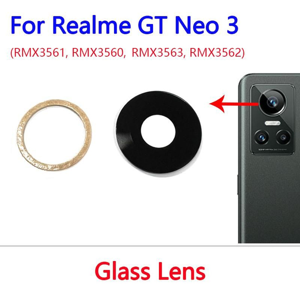 Для Realme GT Neo 2 3 5 6 GT2 GT5 GT6 2T SE Flash 5G задняя камера стекло объектива с клеем ...