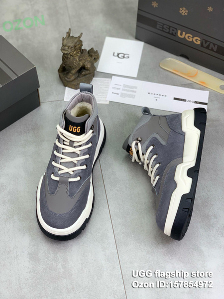 Кроссовки Мужской UGG Перо, размер 40 Зима Без застёжки купить c доставкой на OZON по низкой ...