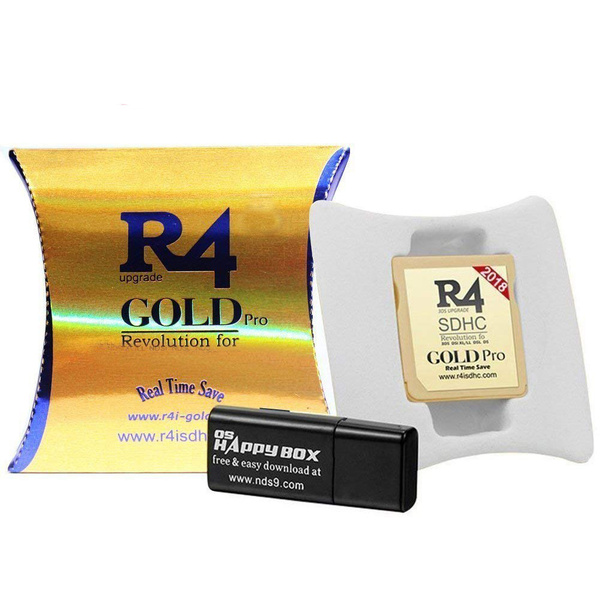 2025 R4 Gold Pro SDHC для NDS DS 3DS 2DS Revolution Картридж Нет игры ...