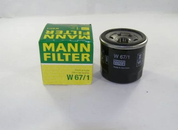 MAN Фильтр масляный арт. W67/1, 1 шт. купить на OZON по низкой цене (2145933354)