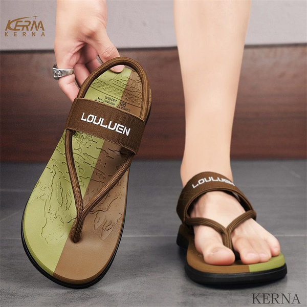 Сандалии Мужской KERNA, размер 44 EVA, Текстиль Открытый нос Еврозима Китай Пряжка купить c ...