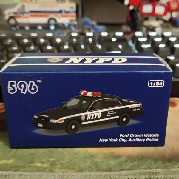 Машинка 596 model 1:64 NYPD Ford Victoria Crown New York Auxiliary ...