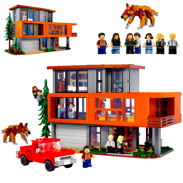 Конструктор Сумерки набор "Дом" 1880 деталей сага вампиры ( лего совместимый техник / айдиас ...