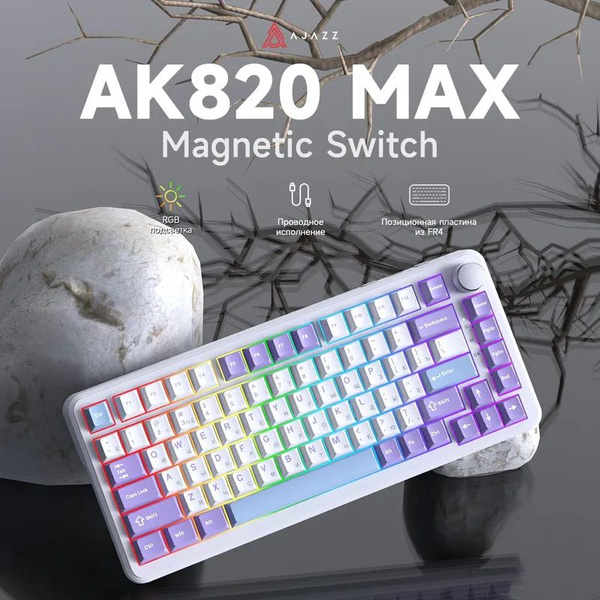 Gallaz Игровая клавиатура проводная , Английская раскладка, черный ...