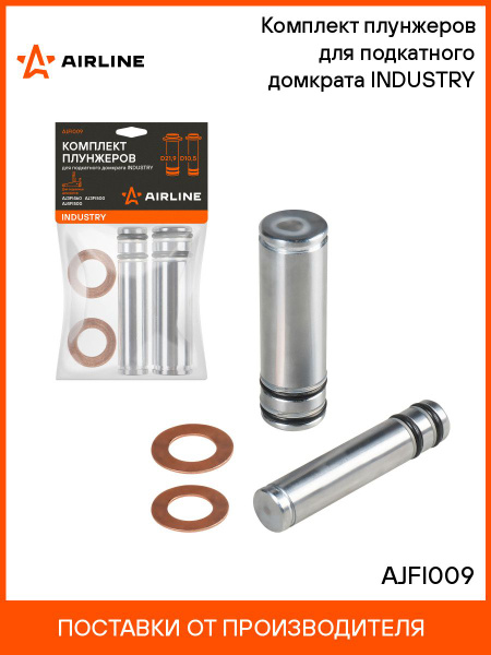 Комплект плунжеров (2шт. малый D15 и большой D21.9) для подкатного ...