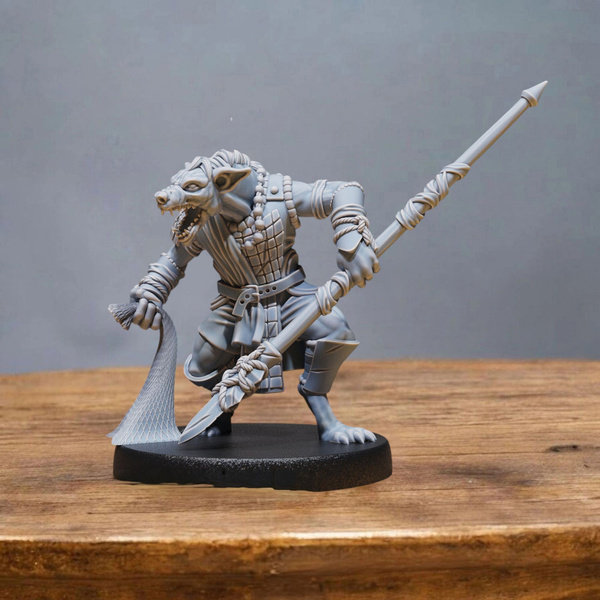Гнолл из Благородного племени ( Gnoll Tribe Noble ) v8 миниатюра для ...
