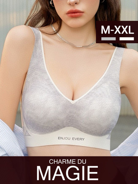 Бюстгальтер Женский с мягкой чашкой, размер 80B, 80C серый лист Нейлон, Поролон Домашний Китай ...