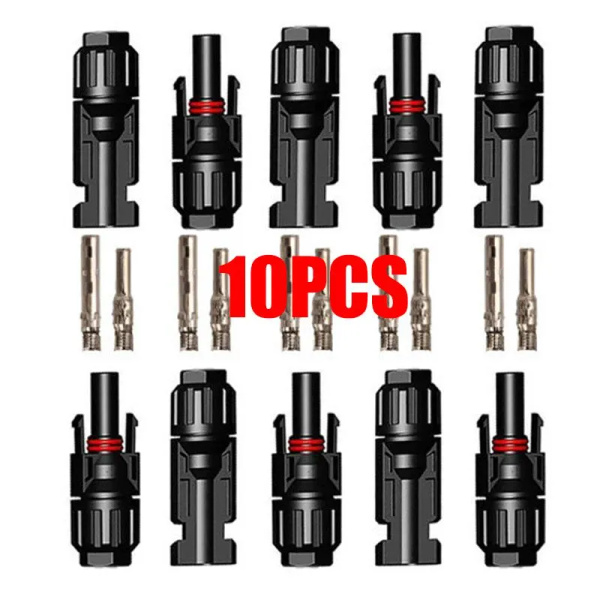 Соединитель солнечных батарей MC4 1000V / 30A - купить по выгодной цене в интернет-магазине OZON ...