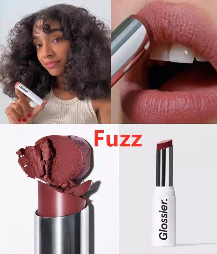 Помада Glossier Generation Fuzz , цвет Cветло-холодный розовый, США / матовая губная помада ...