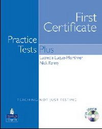 First Certificate Practice Tests Plus New Edition Students Book with ...