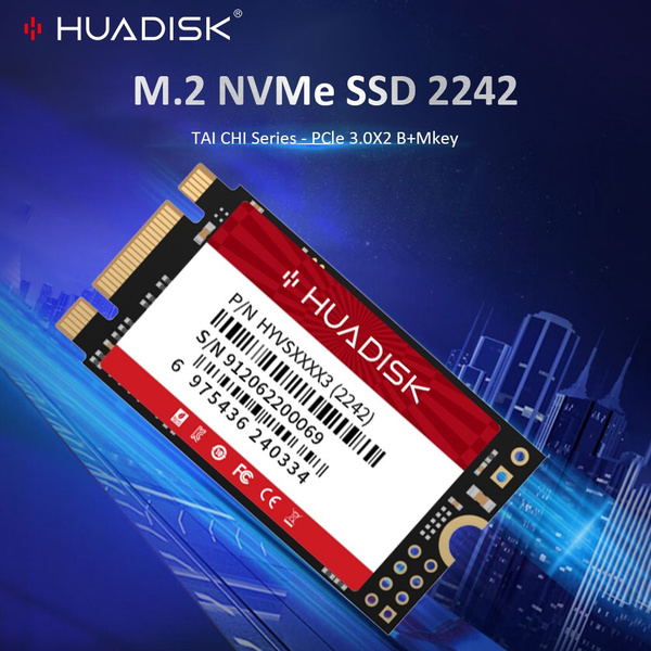256 ГБ Внутренний жесткий диск HUADISK 2242 M2 NVME SSD (HYVS256X3(2242 ...