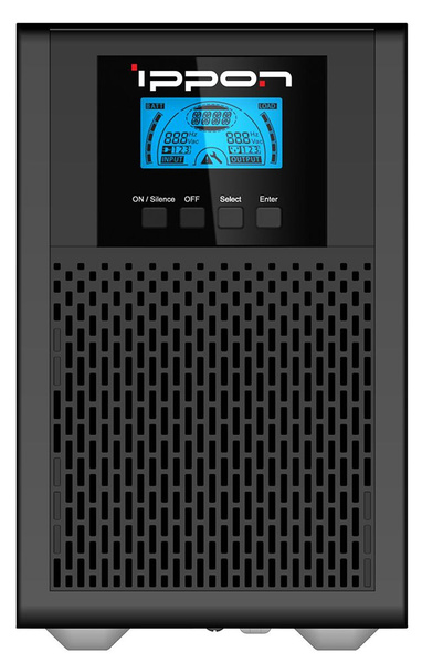 ИБП С двойным преобразованием Ippon G2 1000, 1000 В·А купить по выгодной цене в интернет ...