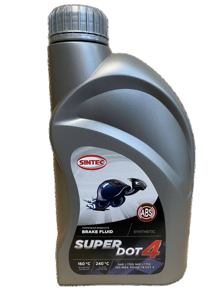 Жидкость тормозная SINTEC Sintec_Super_DOT4 DOT 4 - купить по доступной цене в интернет-магазине ...