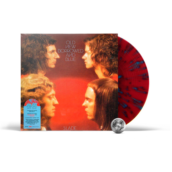 Виниловая пластинка Slade - Old New Borrowed And Blue (coloured) (LP), 2021, Limited Edition ...