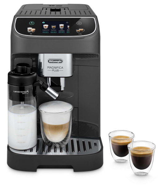 Автоматическая кофемашина DeLonghi 1296510, серый купить по выгодной ...