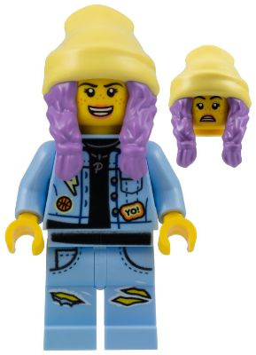 Минифигурка Lego Parker L. Jackson - Denim Jacket with Beanie hs014 ...
