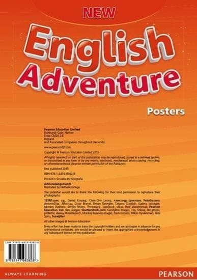 New English Adventure 2 Posters - купить с доставкой по выгодным ценам ...
