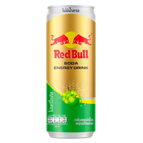Энергетический напиток red bull apple muscat grape яблоко и мускатный ...