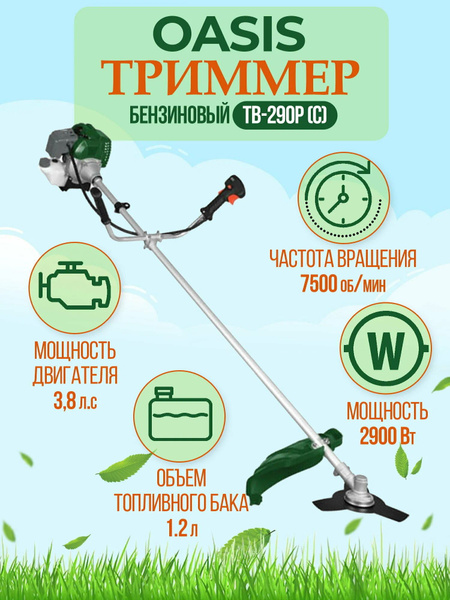 Бензиновая мотокоса (триммер) OASIS TB-290P (C) купить на OZON по ...