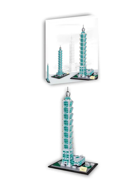 Конструктор Креатор "Шедевры мировой архитектуры. Тайбей", 2033 детали ...