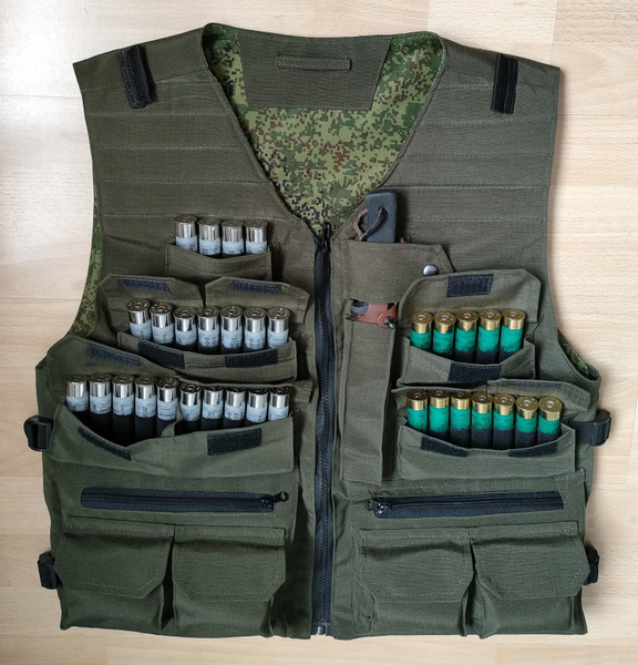 Жилет для рыбалки и охоты, размер универсальный (универсальный), На ...
