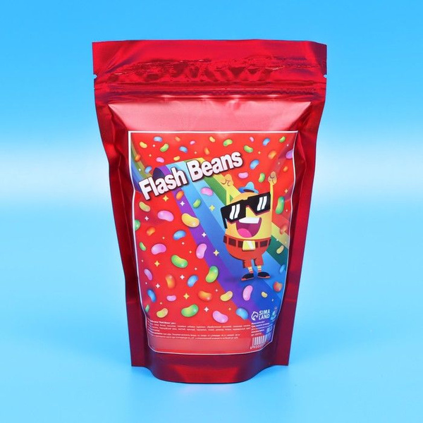 Мармелад бобы желе "Flash Beans", красный, 500 г - купить с доставкой по выгодным ценам в ...