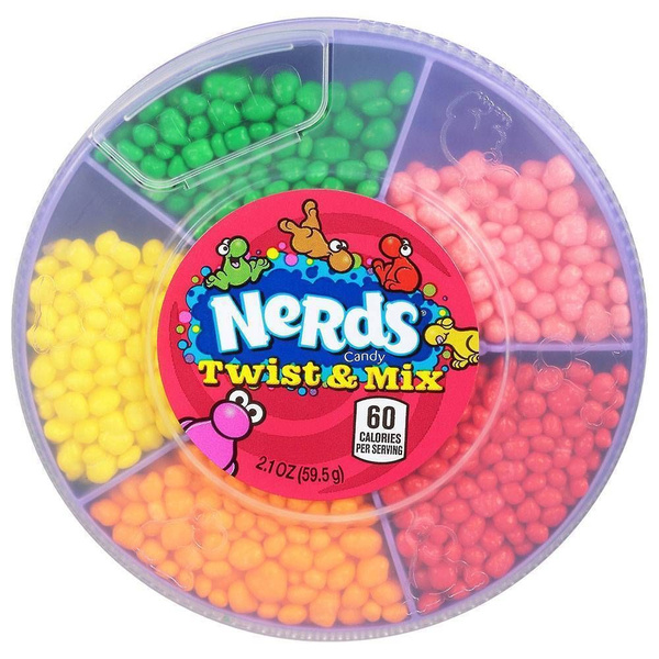 Конфеты Nerds Twist & Mix, 59,5 г - купить с доставкой по выгодным ...