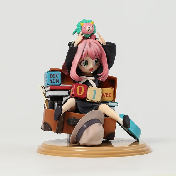 Аниме фигурка /Spy X Family Anya Figure Toys Loid Yor Forger Chibi Anua ...