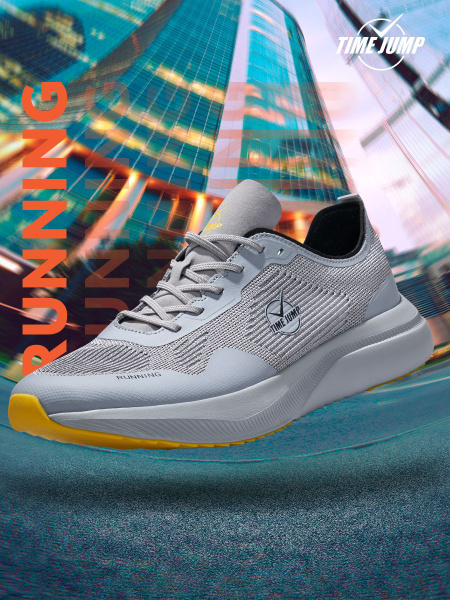 Кроссовки Мужской TimeJump Текстиль, Резина Бег, Йога и пилатес, размер 43 G На любой сезон ...