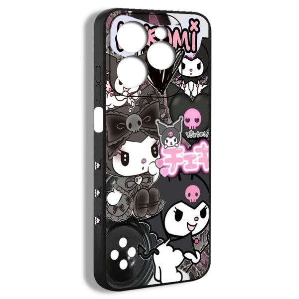 чехол для смартфона Подходит для Tecno Spark Go 2024 Куроми аниме мультфильм Коллаж Xax13