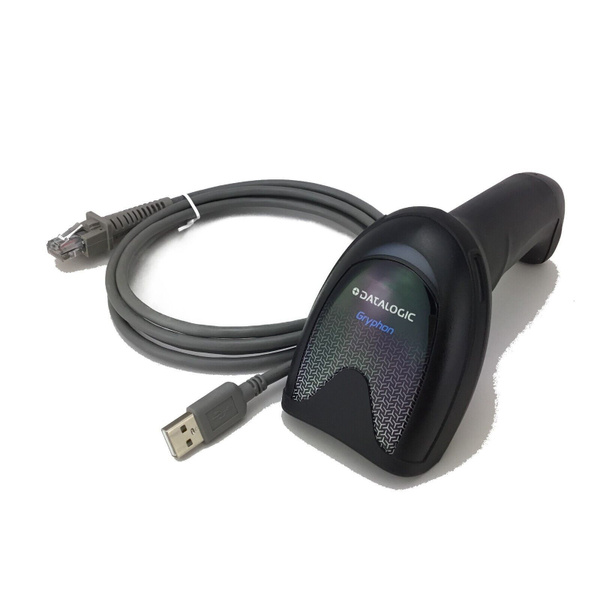 Datalogic Gryphon GD4590-BK Ручной 2D сканер штрих-кодов с USB-кабелем ...