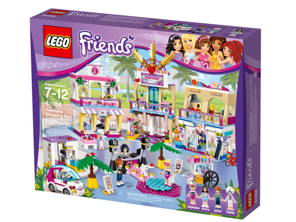 Конструктор LEGO Friends 41058 Торговый центр Хартлейк Сити - купить с ...