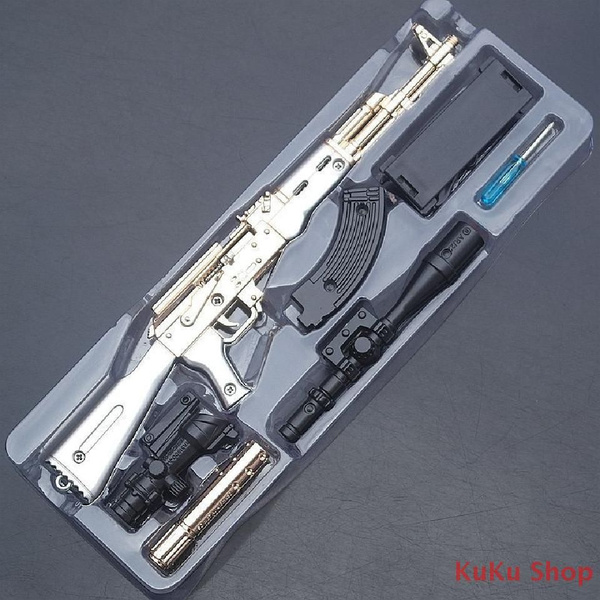 Мини AKM модель оружия Battlefield PUBG серия брелок M416 AWM AKM 98K M24 M16 - купить с ...