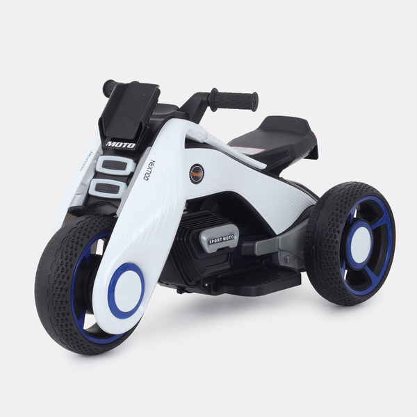 Электромотоцикл детский Rant basic REC-008-W, белый - купить с доставкой по выгодным ценам в ...