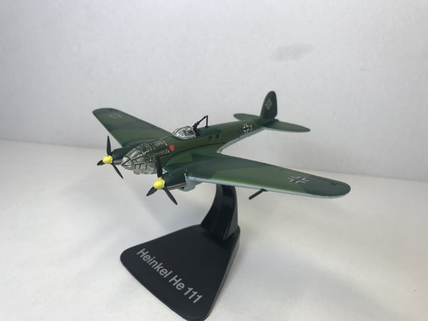 Коллекционная масштабная модель самолета Heinkel He111P-4 KG 54 (1940 ...