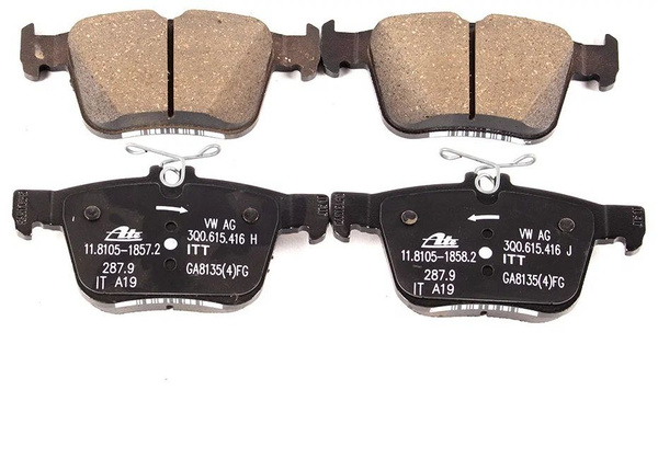 Колодки тормозные VAG (VW/Audi/Skoda/Seat) 3Q0698451C Задние - купить ...