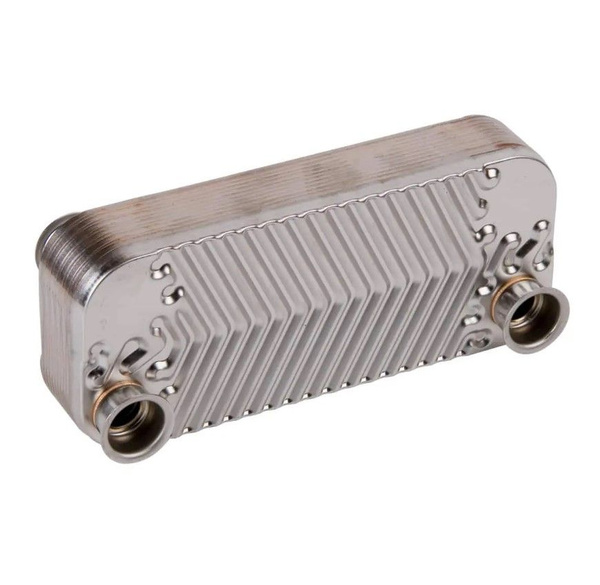 Теплообменник ГВС 12 FIN Daewoo (100-200 MSC) 4 фланца купить на OZON ...