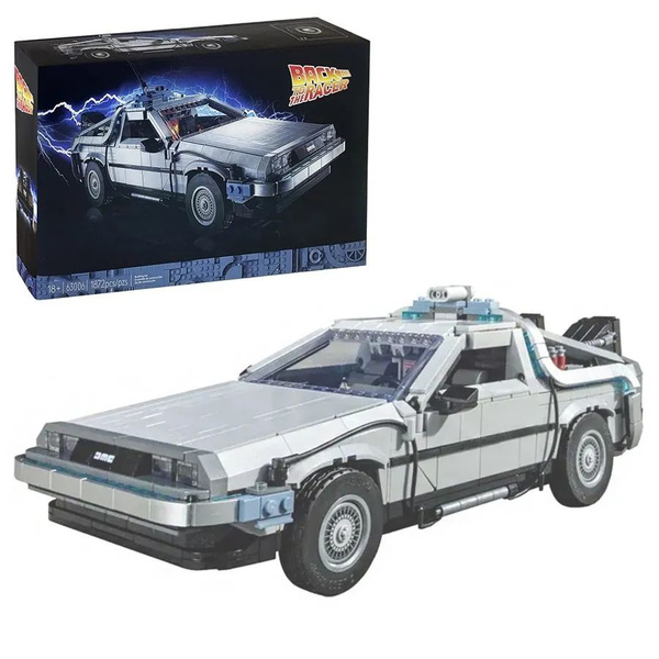 Конструктор Назад в будущее Машина Делориан / DeLorean / 1872 детали ...