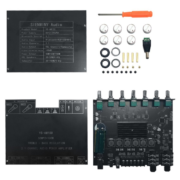 (1 комплект) YS AM100 KTV мощный Bluetooth усилитель платы - купить с доставкой по выгодным ...