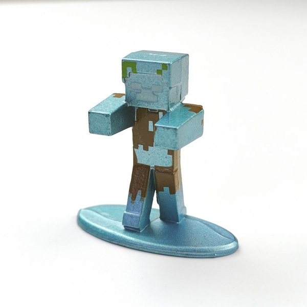 Фигурка JADA Minecraft Nano Metalfigs Drowned 1.65in Die-cast ...