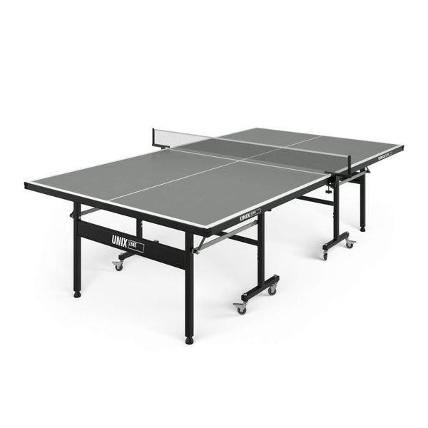Всепогодный теннисный стол Unix Line Outdoor - 6 мм (серый) - купить с ...