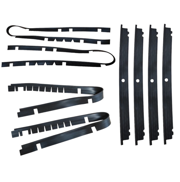 Уплотнители (прокладки) кузова УАЗ 469, 3151, Хантер (к-т 8 шт) (РЕЗИНА)купить c доставкой на ...