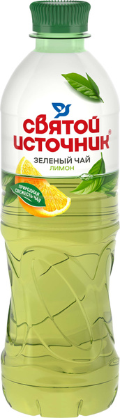 Холодный чай Святой Источник Зеленый с Лимоном, 0,5 л - купить с ...